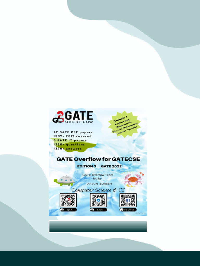 (Ebook) GATE Overflow For GATE CSE by GATE Overflow ISBN 9789354930980, 9354930980 No Waiting ...