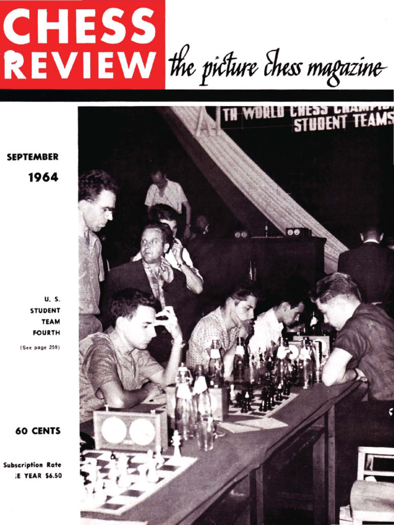 Chess Review - 1964 - 09 | PDF | Chess | Traditional Board Games