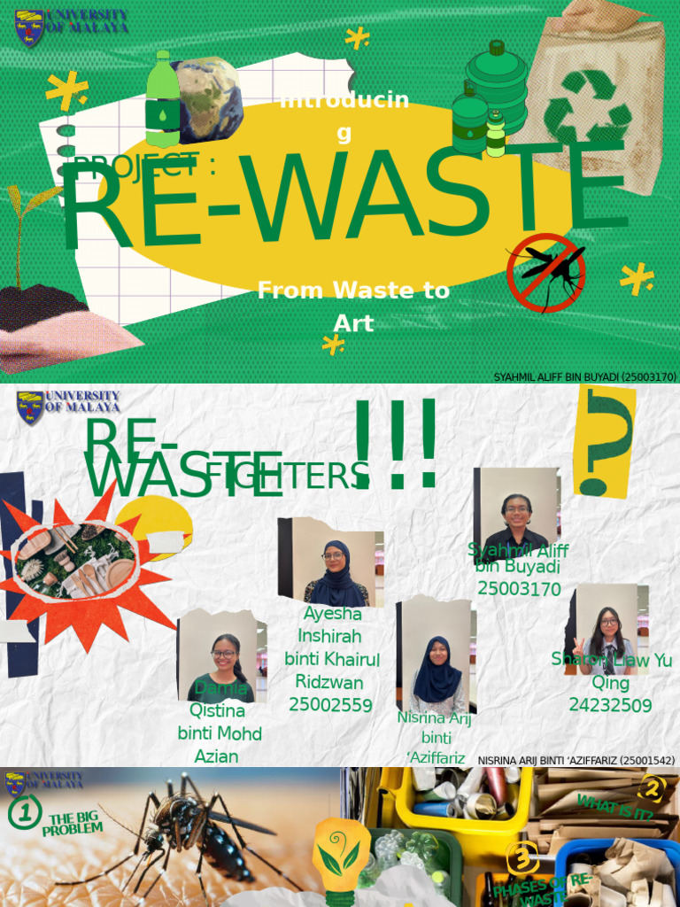 Thinking Skills Project Re-Waste | PDF | Waste | Economy And The ...