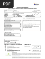 Formulario Solicitud Buscyl | PDF