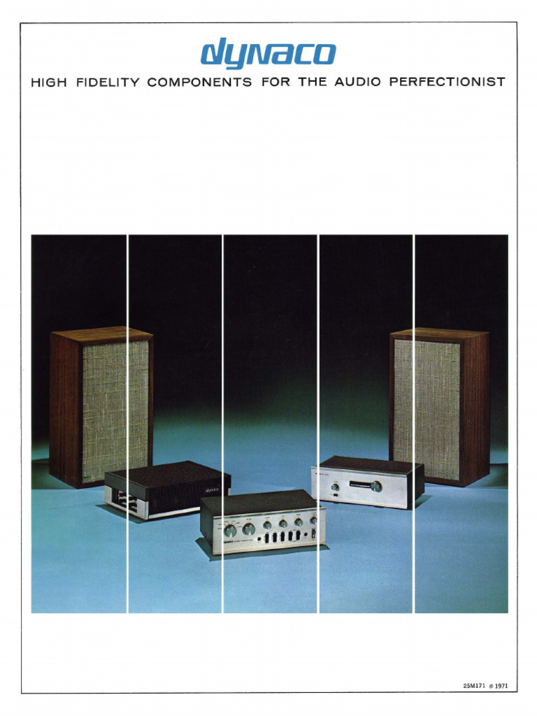 Hfe Dynaco High Fidelity Components 1971 | PDF