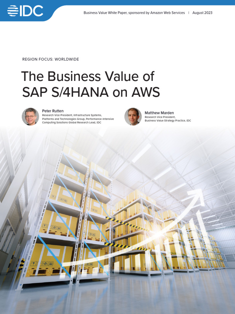 PTNR SAP IDC Whitepaper Aug-23 | PDF | Amazon Web Services | Cloud ...