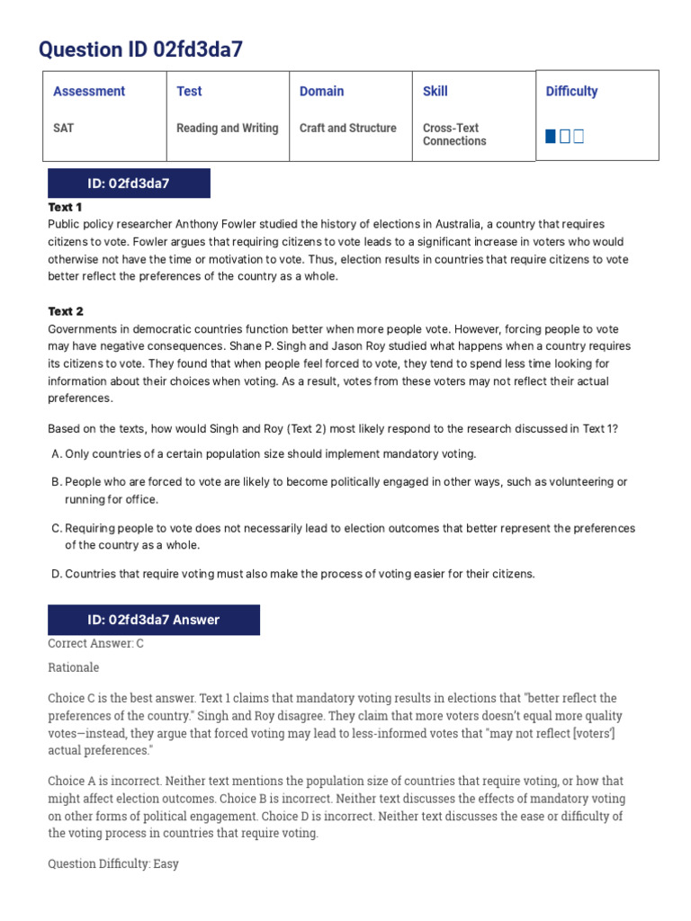 Cross-Text Connections 1 Key | PDF | Moon | Jazz