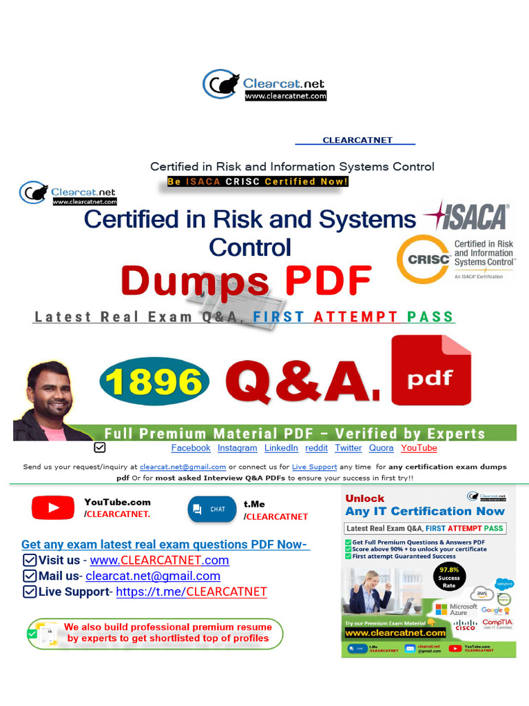 CRISC Certified in Risk and Information Systems Control Clearcatnet ...