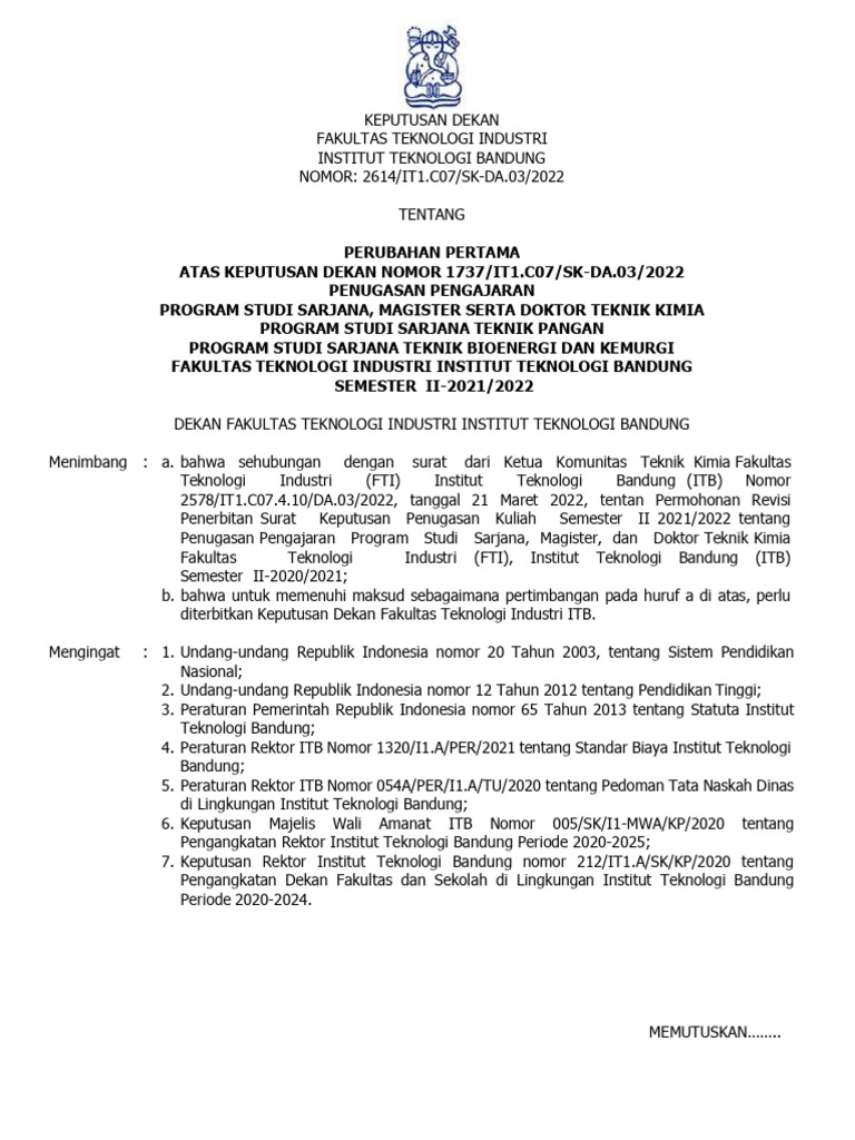 SK Pengajaran Semester 2 2021-2022 V2-Merged | PDF