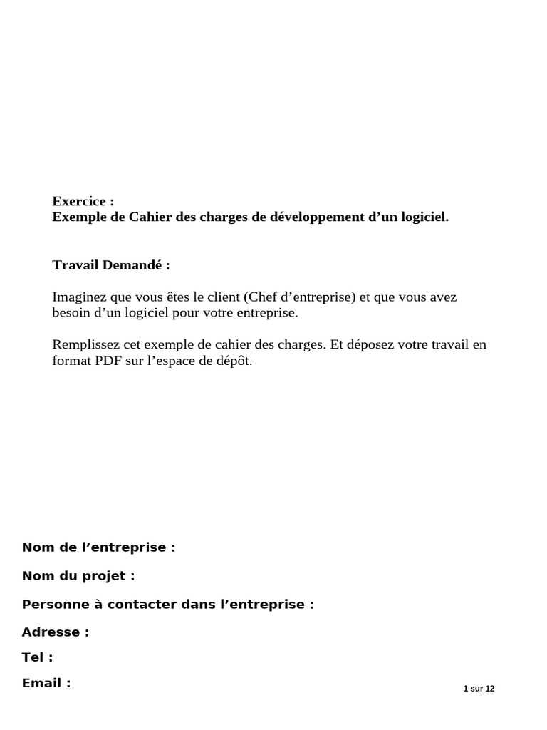 Exemple CDC Logic I El | PDF