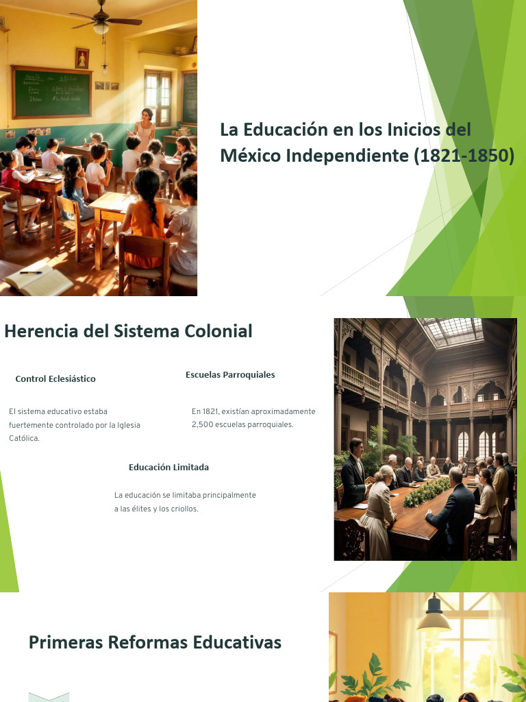 La Educacion en Los Inicios Del Mexico Independiente 1821 1850 | PDF ...