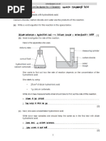 IGCSE Chemistry Lesson 4 Displacement Reactions | PDF | Magnesium | Zinc