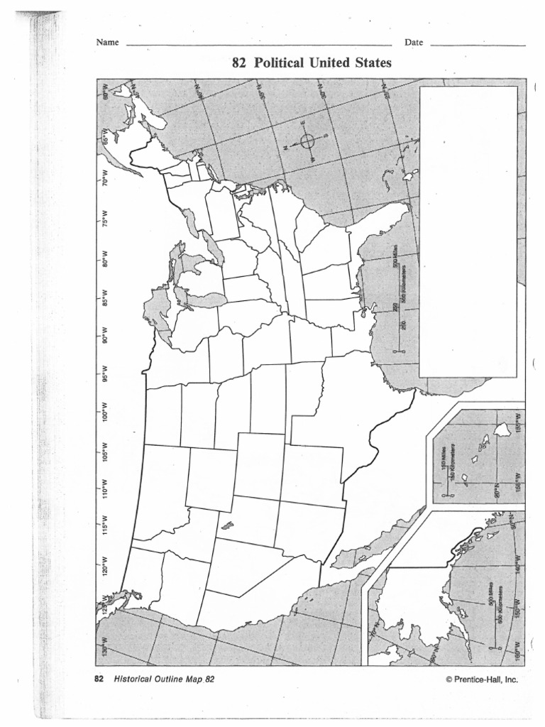 Apush Blank Us Maps | PDF