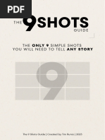 Camera Shot Angles & Sizes Check List - v2 | PDF | Close Up | Camera