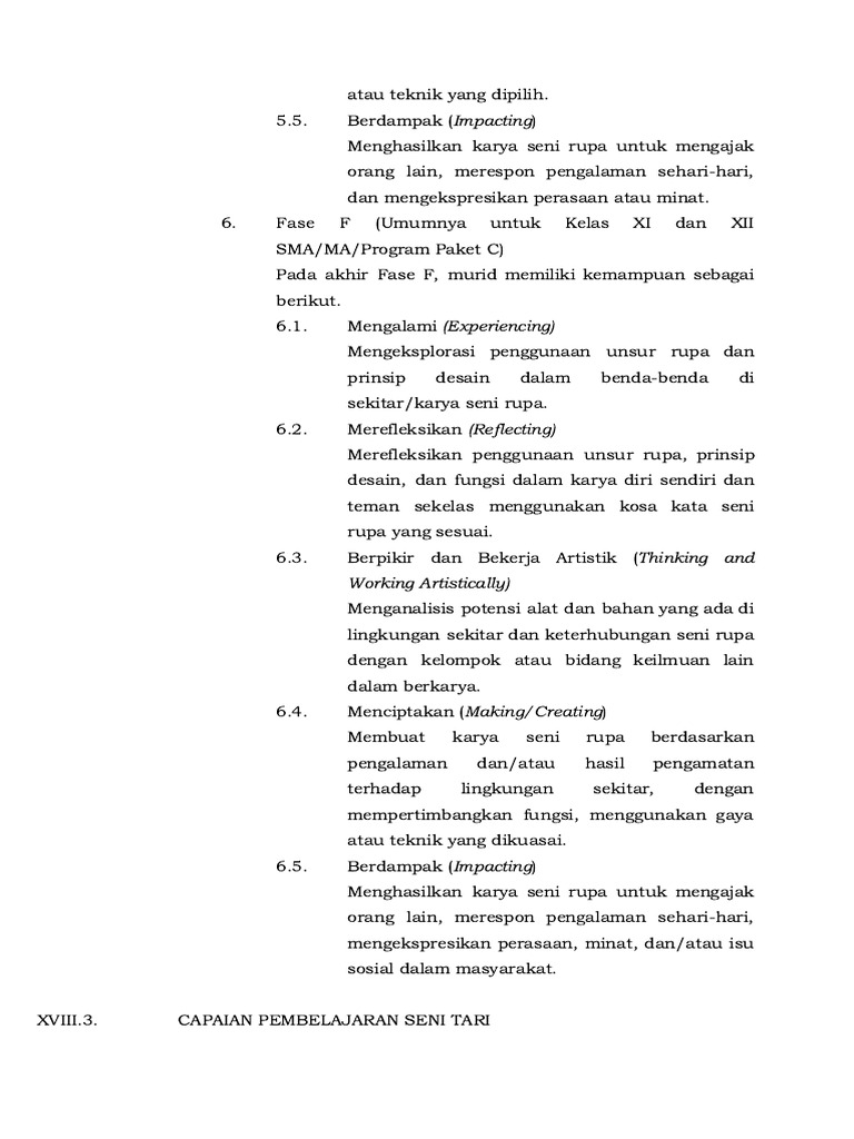 07c CP2025 SD Seni Tari-Min | PDF