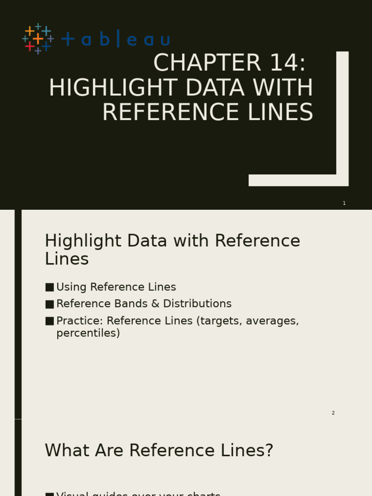 Reference Lines in Data Visualization | PDF