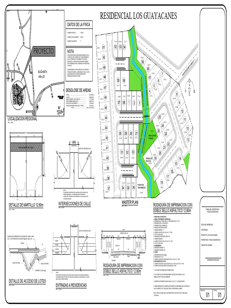 Master Plan de Bugaba-080517 | PDF | Materiales de construcción | Ingeniería estructural
