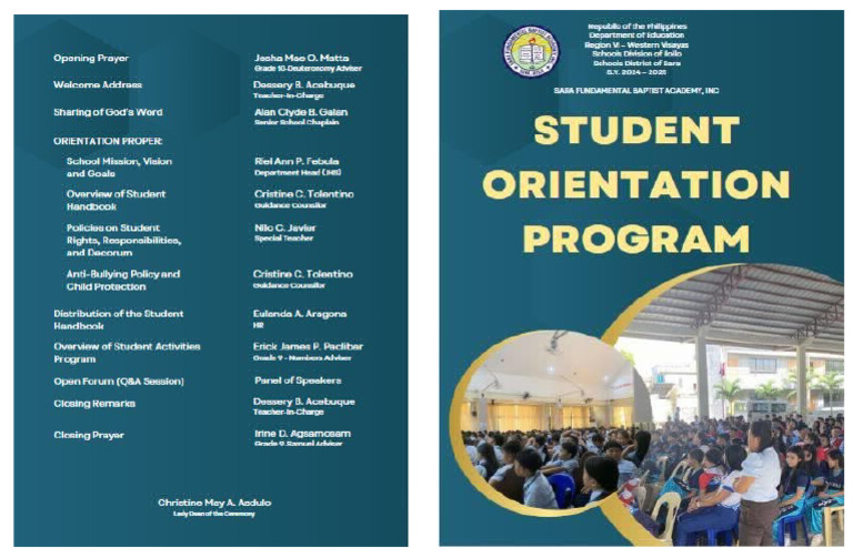 Student Orientation Program | PDF