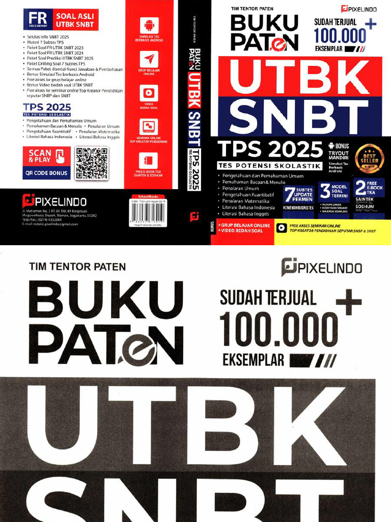Buku Paten Utbk Snbt Tps 2025 Compress | PDF