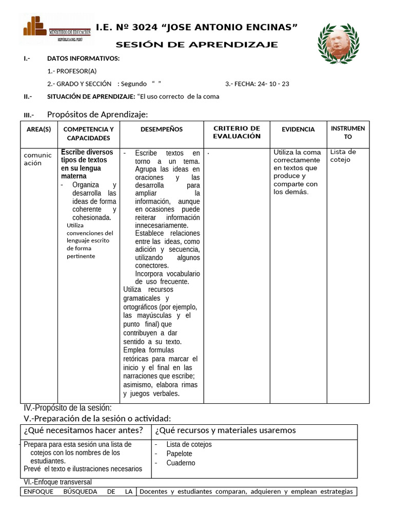 Uso correcto de la coma en textos | PDF | Coma | Lingüística
