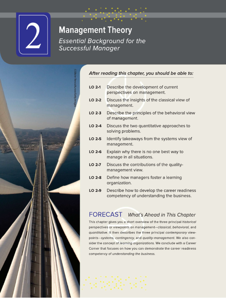 Management Theory | PDF