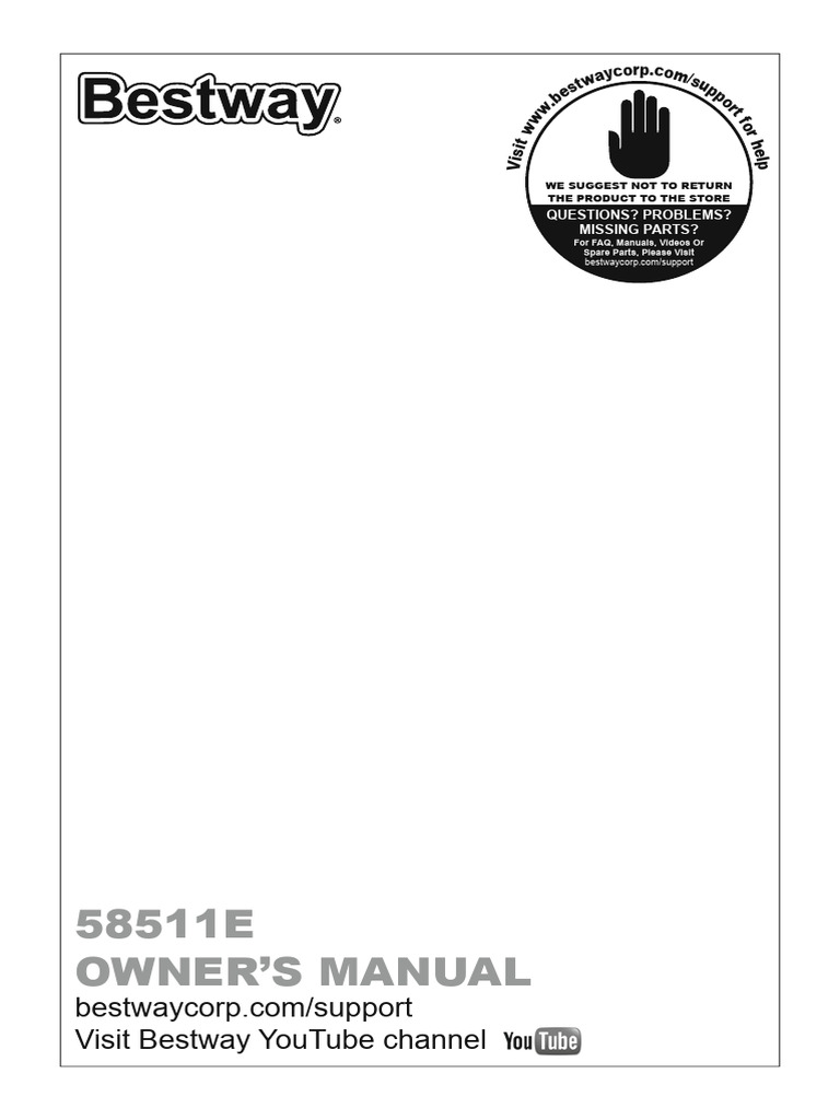 58511E pool pump | PDF | Electromagnetic Interference | Radio