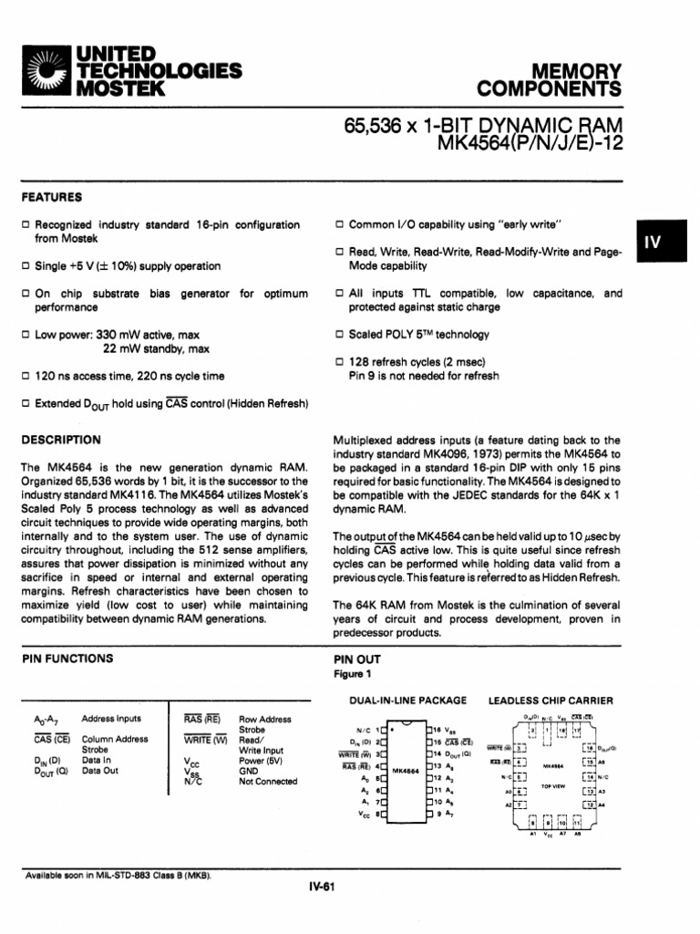 datasheet | PDF | Dynamic Random Access Memory | Electromagnetism