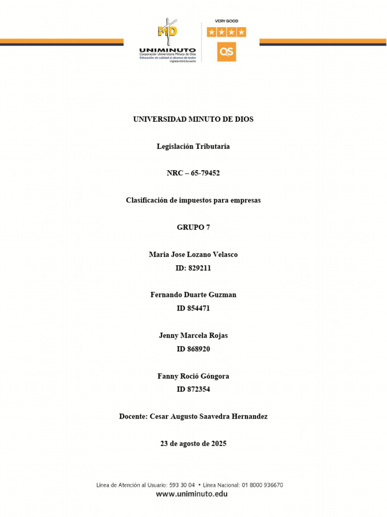 NRC 79452 Act U2 Entregable Grupo7 | PDF | Impuestos | Azúcar