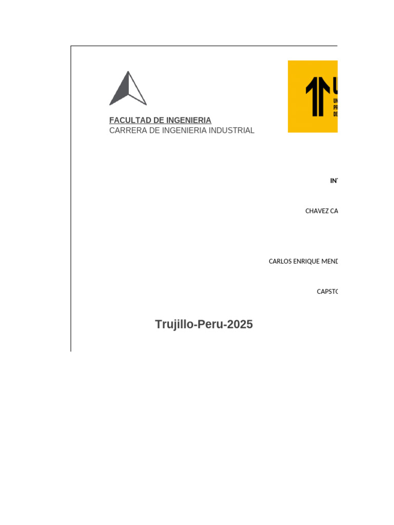 Capston 2025 | PDF | Planificación de recursos empresariales | Business