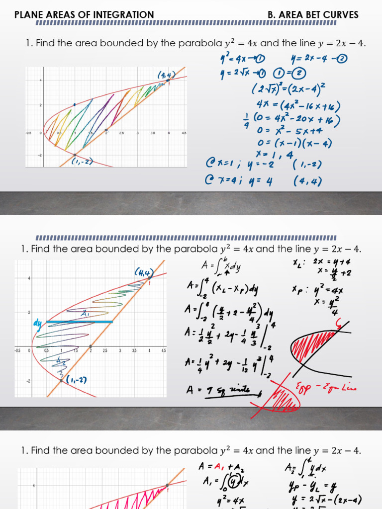 Area Calculations for Bet Curves | PDF
