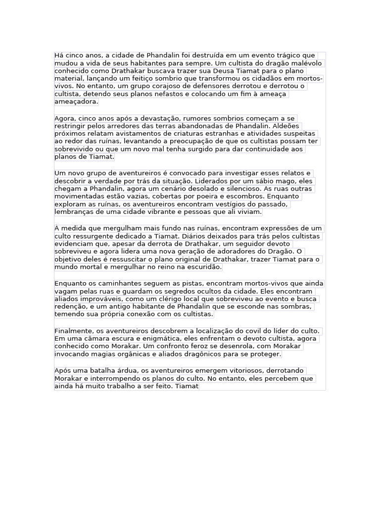 Phandalin | PDF | Dragão