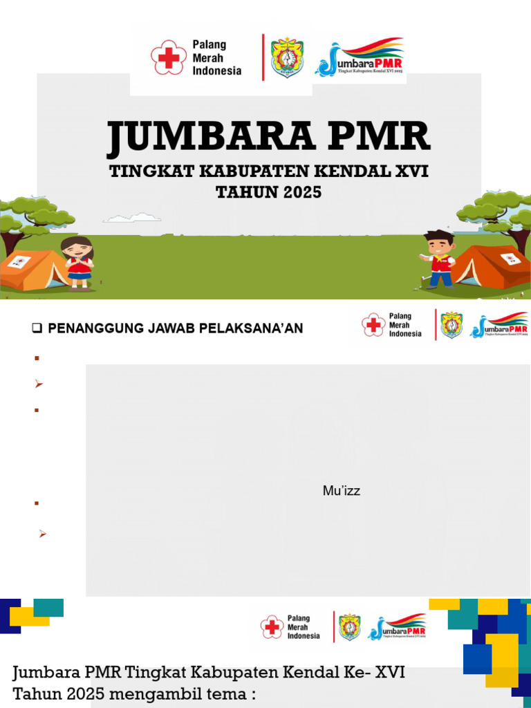 Jumbara PMR Kendal 2025: Persiapan dan Info | PDF