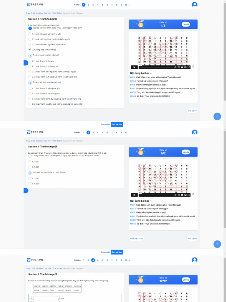 Listening - L1 | PDF