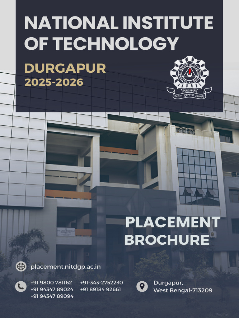 NIT DGP Brochure 2025-26 | PDF