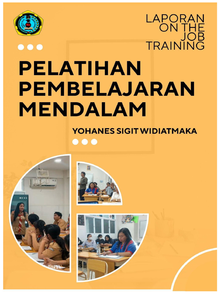 Laporan On The Job Training | PDF