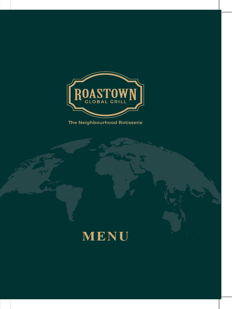 Roastown Menu For Print 2021 | PDF | Hamburgers | Sauce