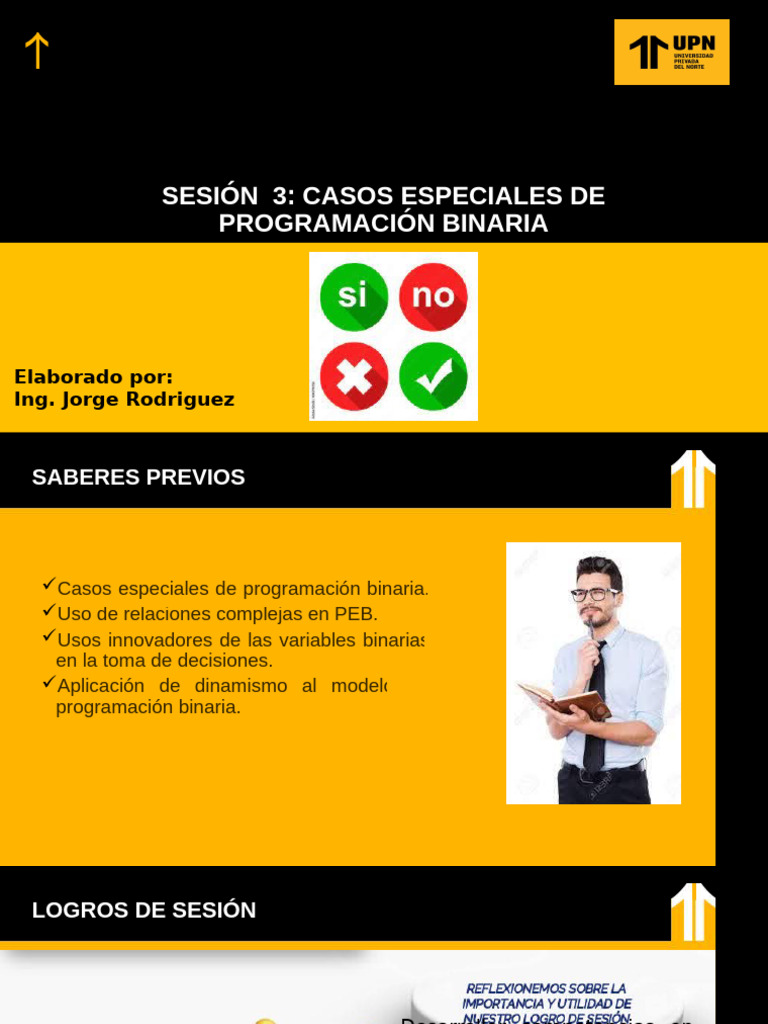 Sesion 3 Casos Especiales de Programación Binaria | PDF | Programación ...