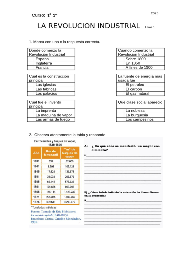 Revolución Industrial: Claves y Consecuencias | PDF | Revolución ...