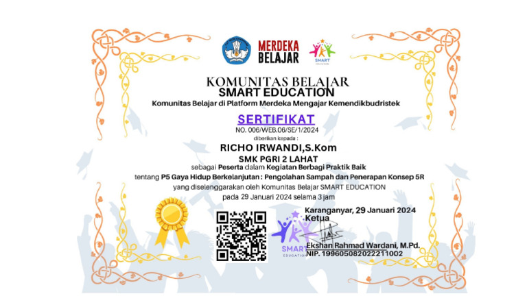 Richo Irwandi, S.kom | PDF