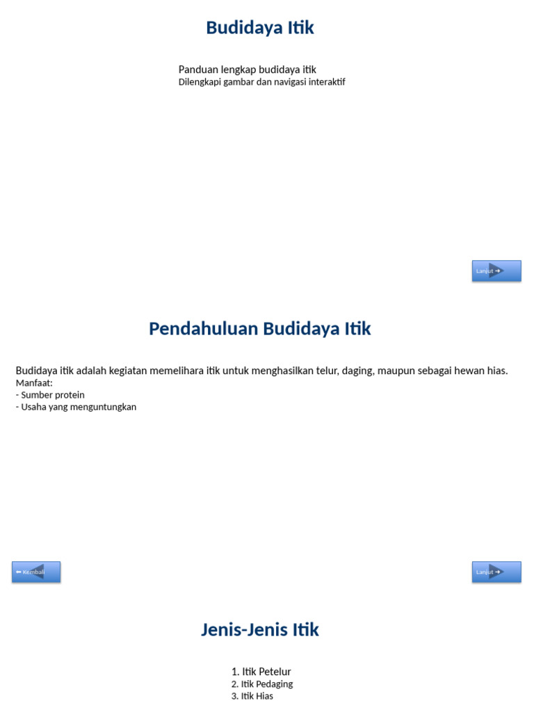 Panduan Lengkap Budidaya Itik | PDF