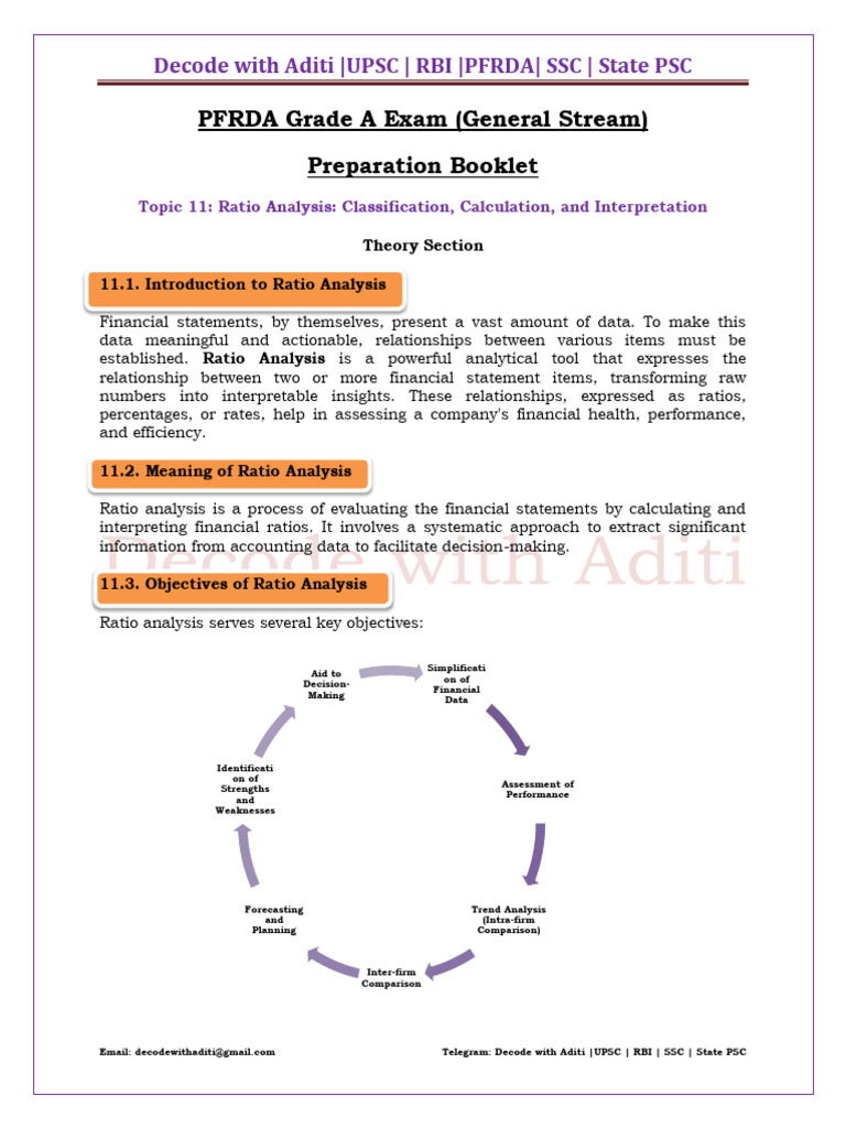 Ratio Analysis for Financial Assessment | PDF | Dividend | Equity (Finance)