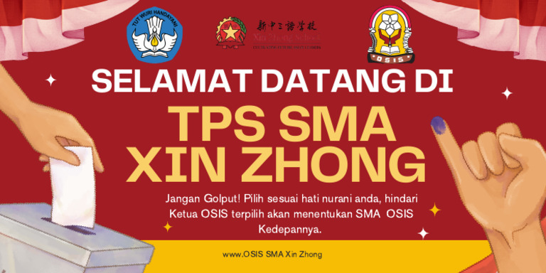 Merah Putih Dan Kuning Modern Ilustratif Spanduk Pilkada Selamat Datang ...
