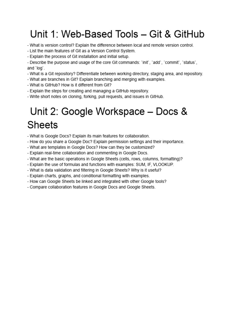 Imp Qs Web Skill Development Tools | PDF