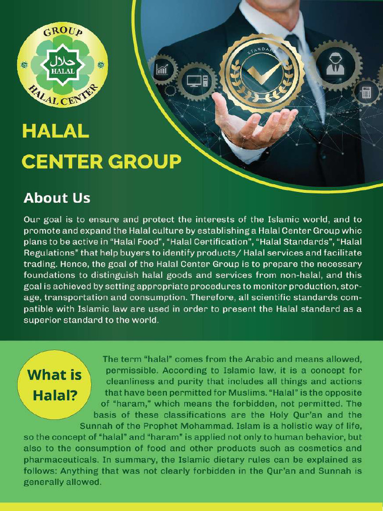 Halal Center Group Profile | PDF