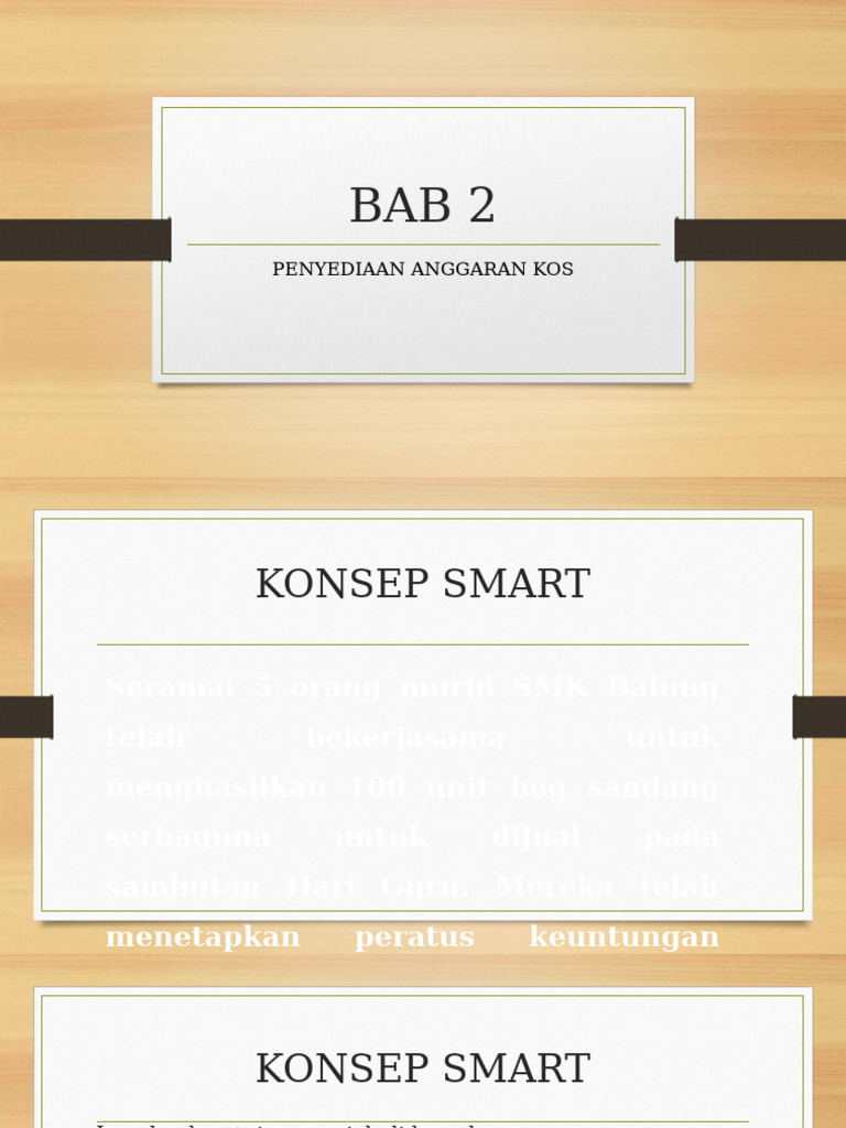 Bab 2 Konsep Smart | PDF