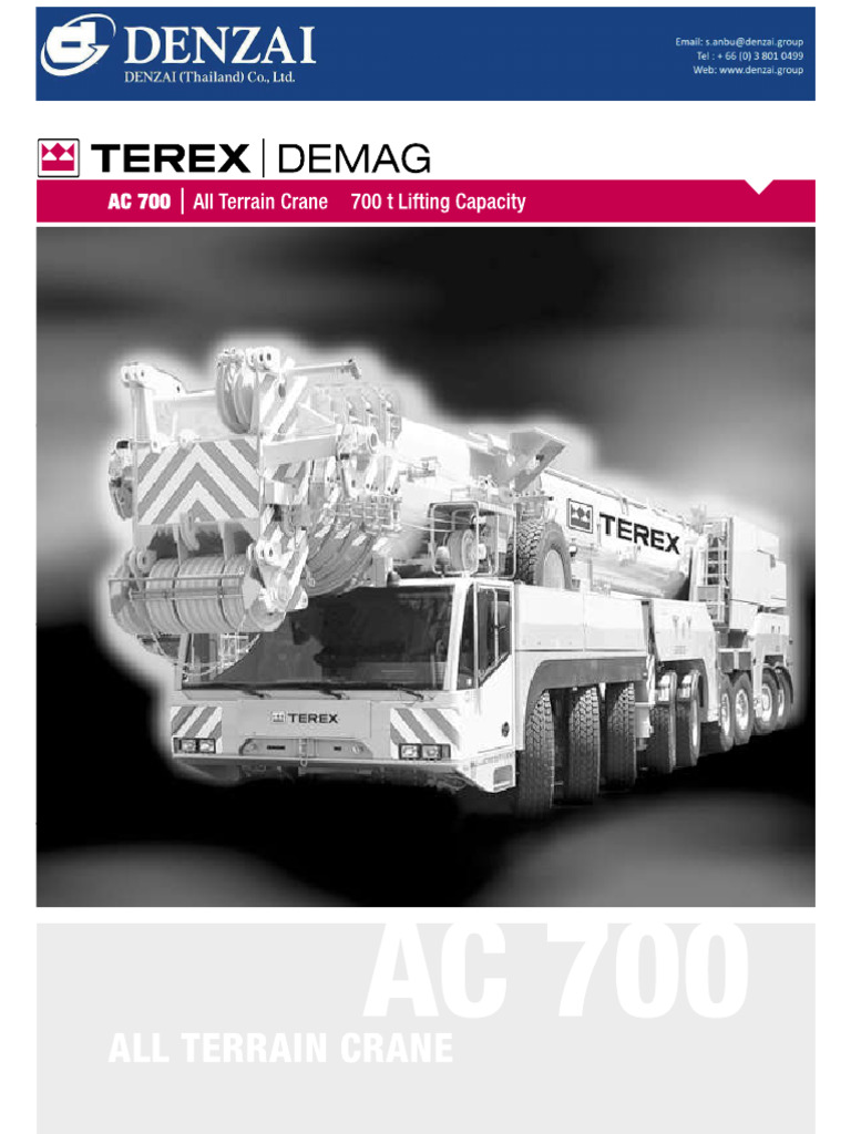 Catalogue (Demag AC700) | PDF