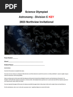Science Olympiad Div C Astronomy Rules 2025 | PDF | Exoplanet | Stars