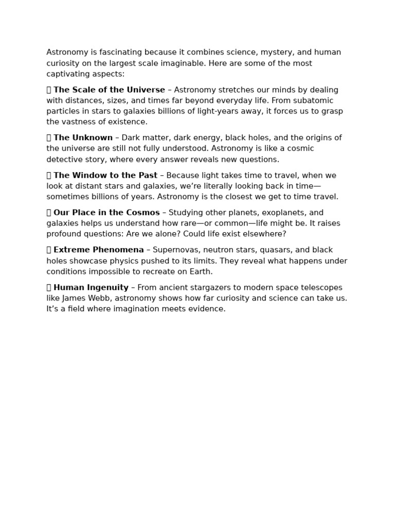 Astronomy | PDF