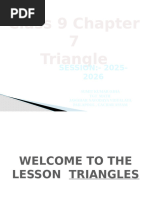 Unit 3 Lesson 2 Video Sss Sas Notes | PDF | Triangle | Elementary Geometry