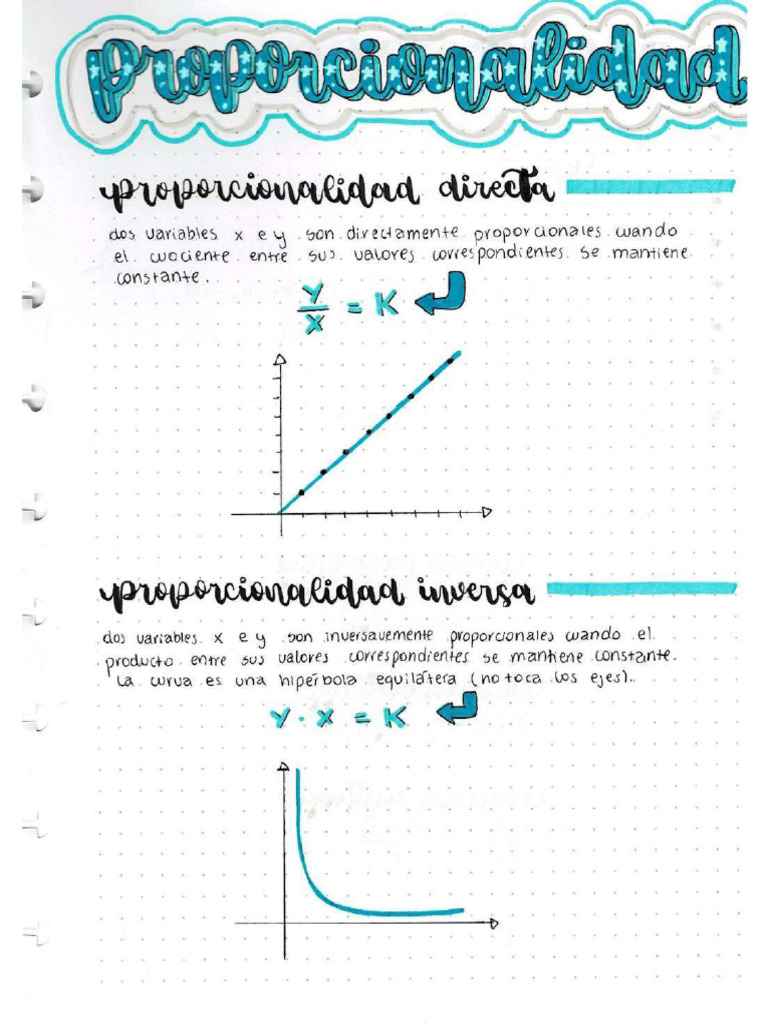 Proporcionalidad y Vectores | PDF