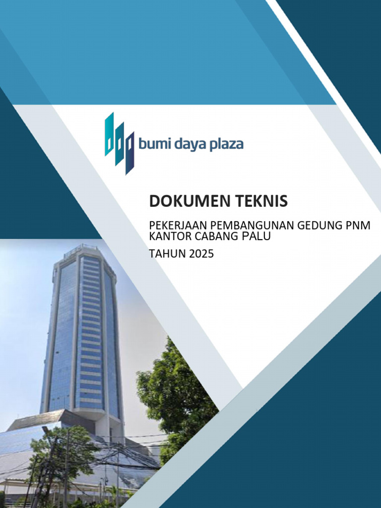 Pembangunan Gedung PNM Palu 2025 | PDF