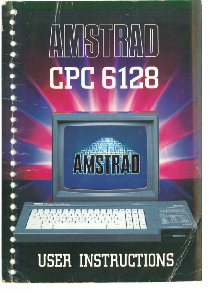Amstrad CPC 6128 Manual | PDF