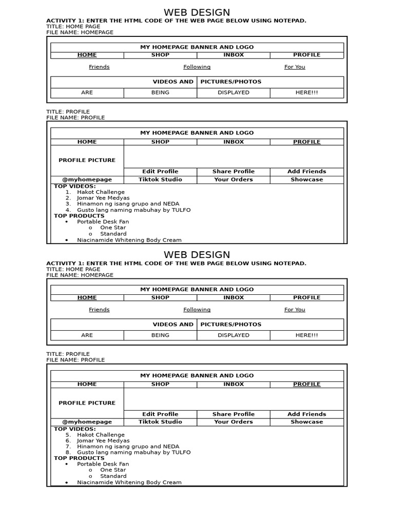 Ordered and Unordered List | PDF