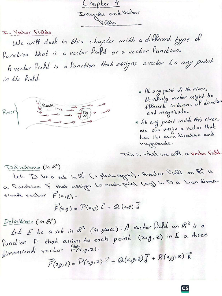 MTH 206 - Lecture 17 - Line Integrals - Part 1 | PDF